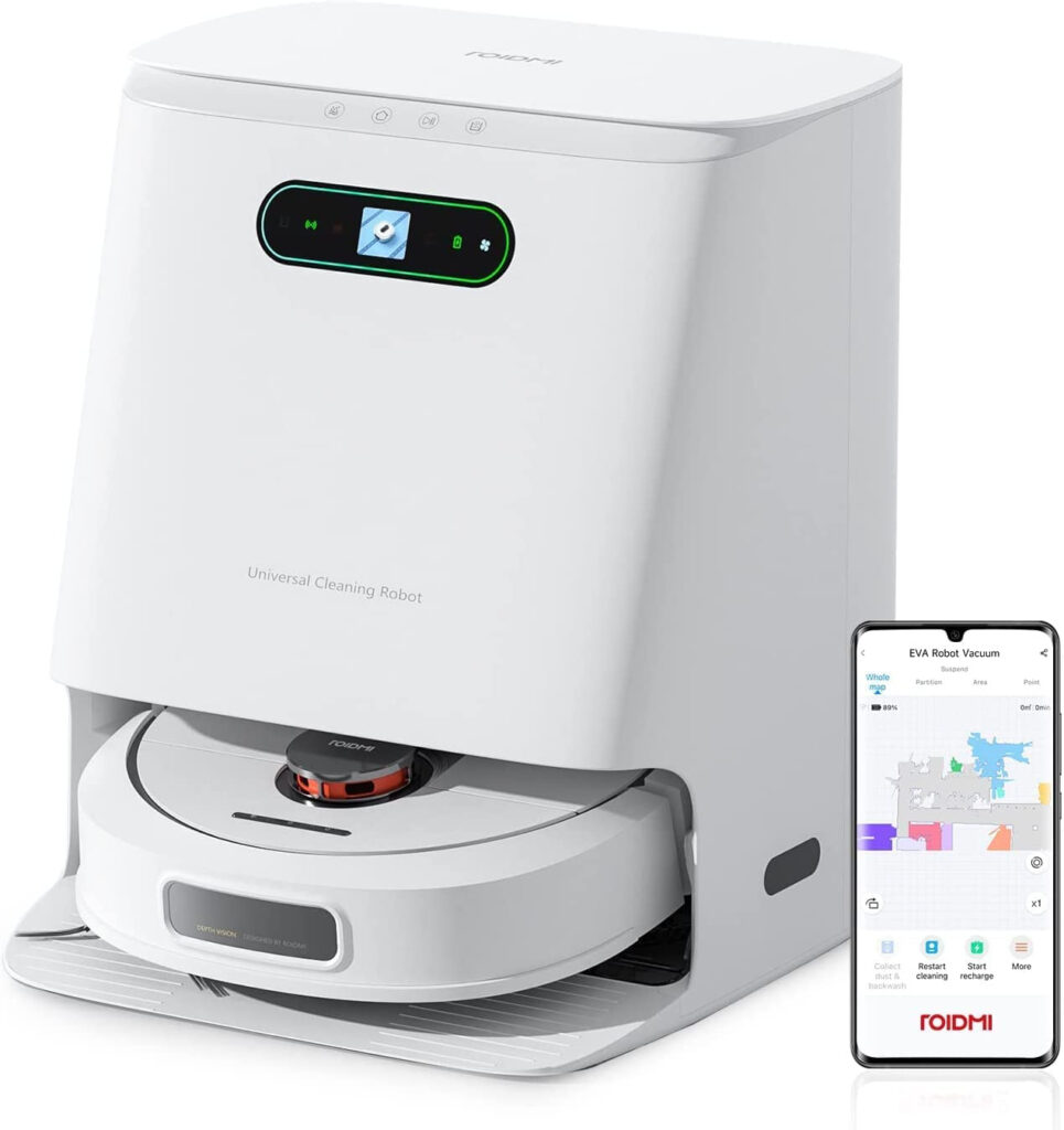 ROIDMI EVA Robot Aspirapolvere 5 in 1 • Robot Per La Casa